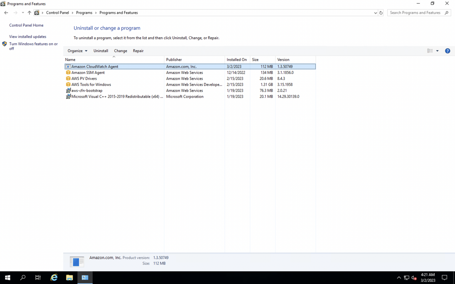【小ネタ】WindowsにインストールされているCloudWatch Agentのバージョン確認方法について | iret.media