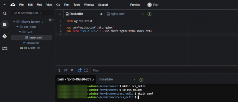 [ハンズオン] ECS を使って nginxのDockerコンテナをデプロイしよう | iret.media