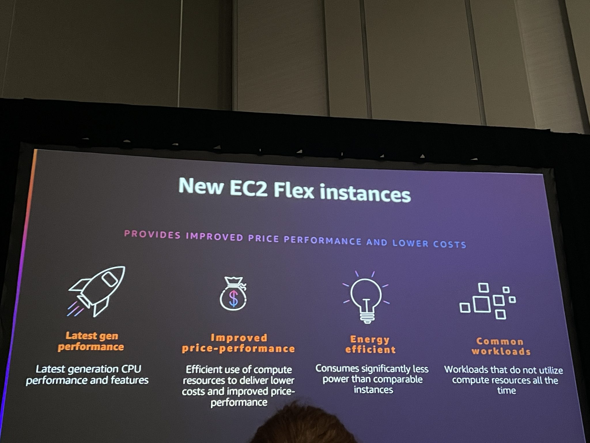 【AWS re:Invent 2023】Amazon EC2 flex instances : 次世代パフォーマンスを低コストで実現[CMP204-R] | iret.media