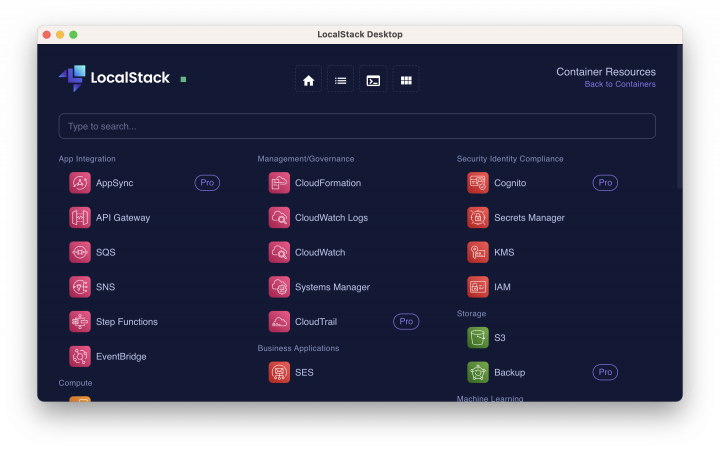 Localstack Desktop使用してみた。 | iret.media