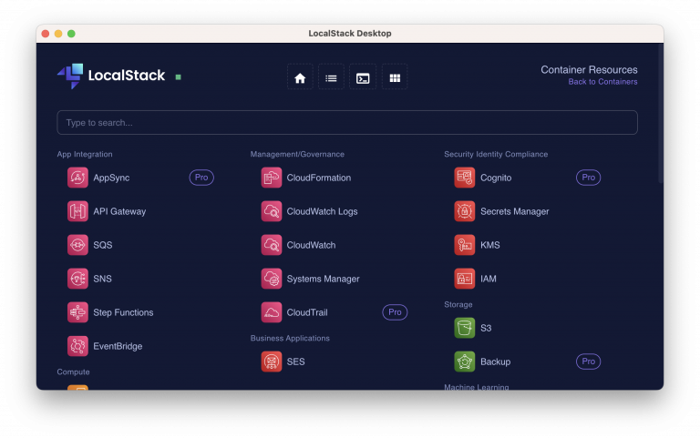 Localstack Desktop使用してみた。 | iret.media