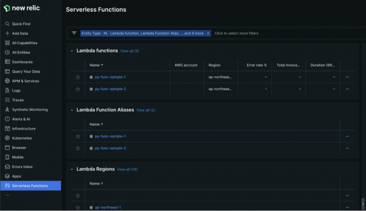 New RelicでAWS Lambdaをモニタリングする | iret.media