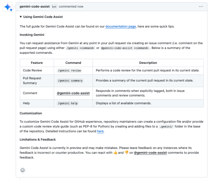 Gemini Code Assist for GitHubのコードレビュー機能とカスタマイズを試してみる | iret.media