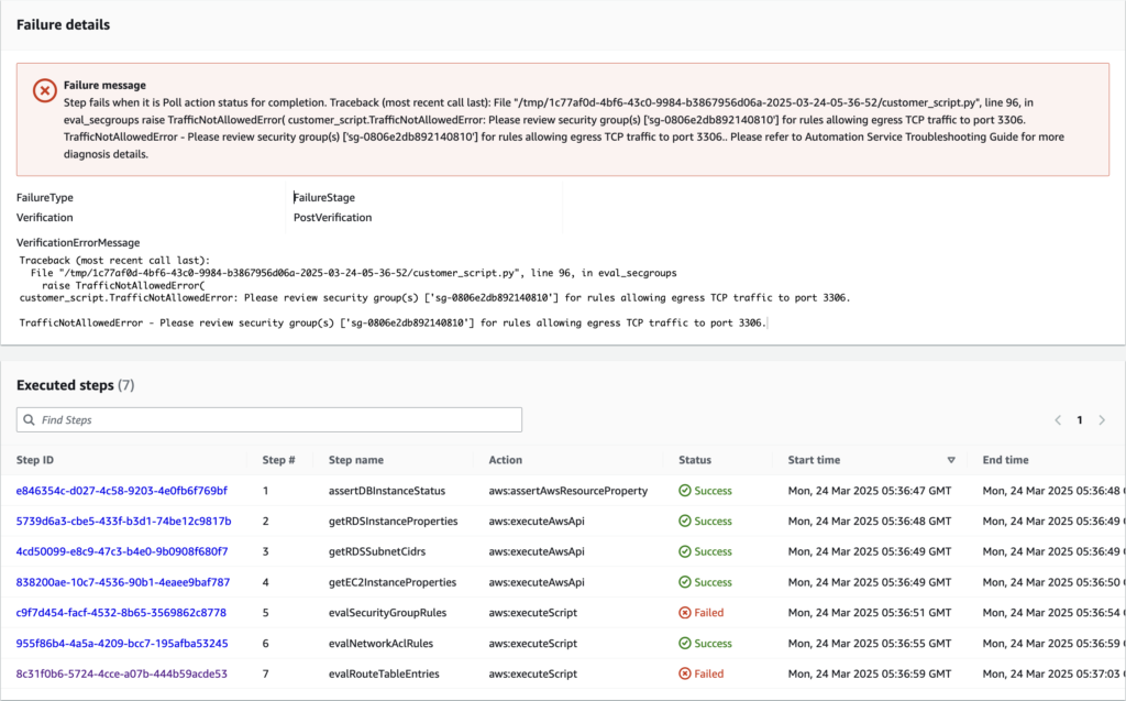 EC2 が RDS に接続できないので原因を AWS Support Automation Workflows を使って特定してみた | iret.media