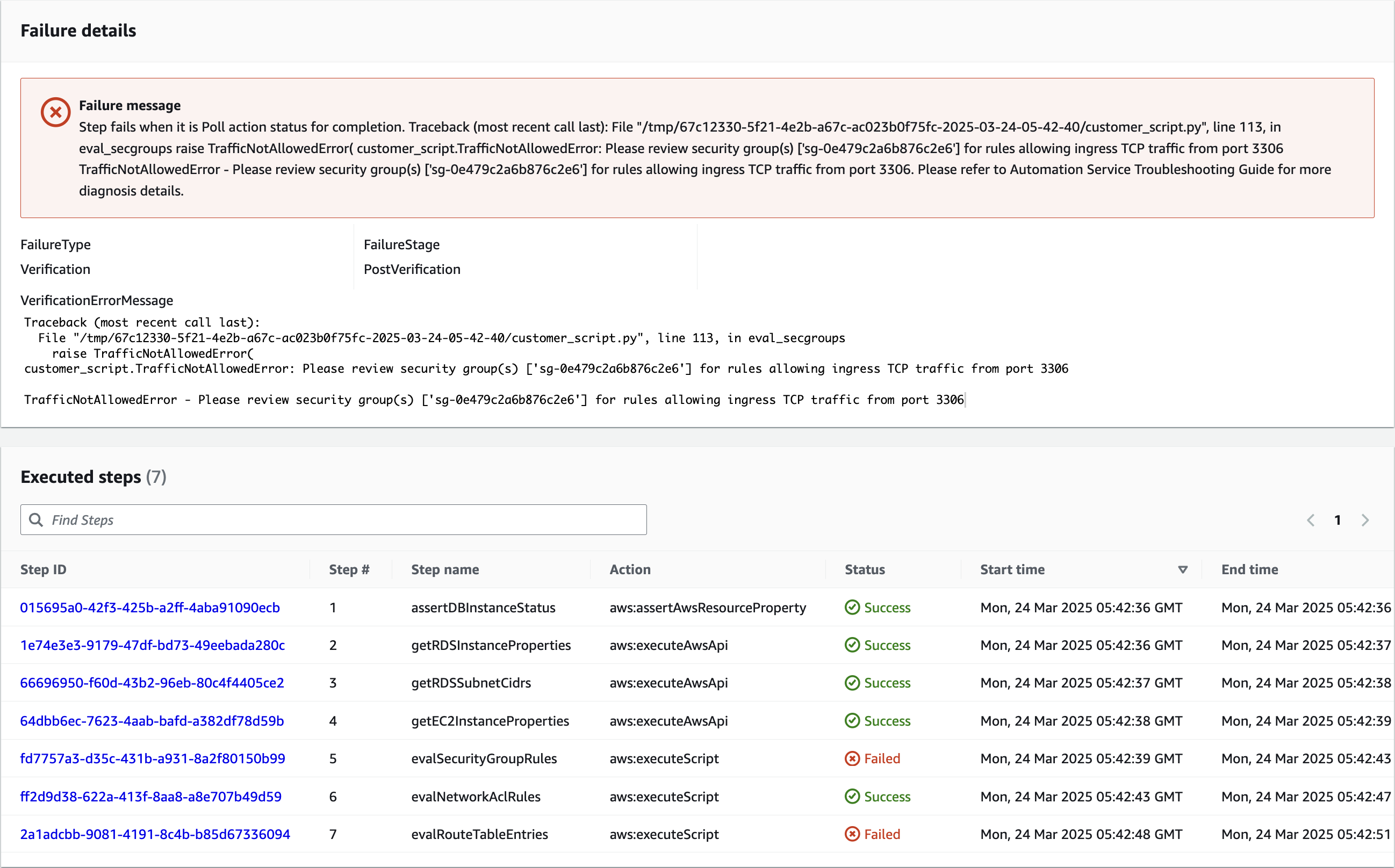 EC2 が RDS に接続できないので原因を AWS Support Automation Workflows を使って特定してみた | iret.media