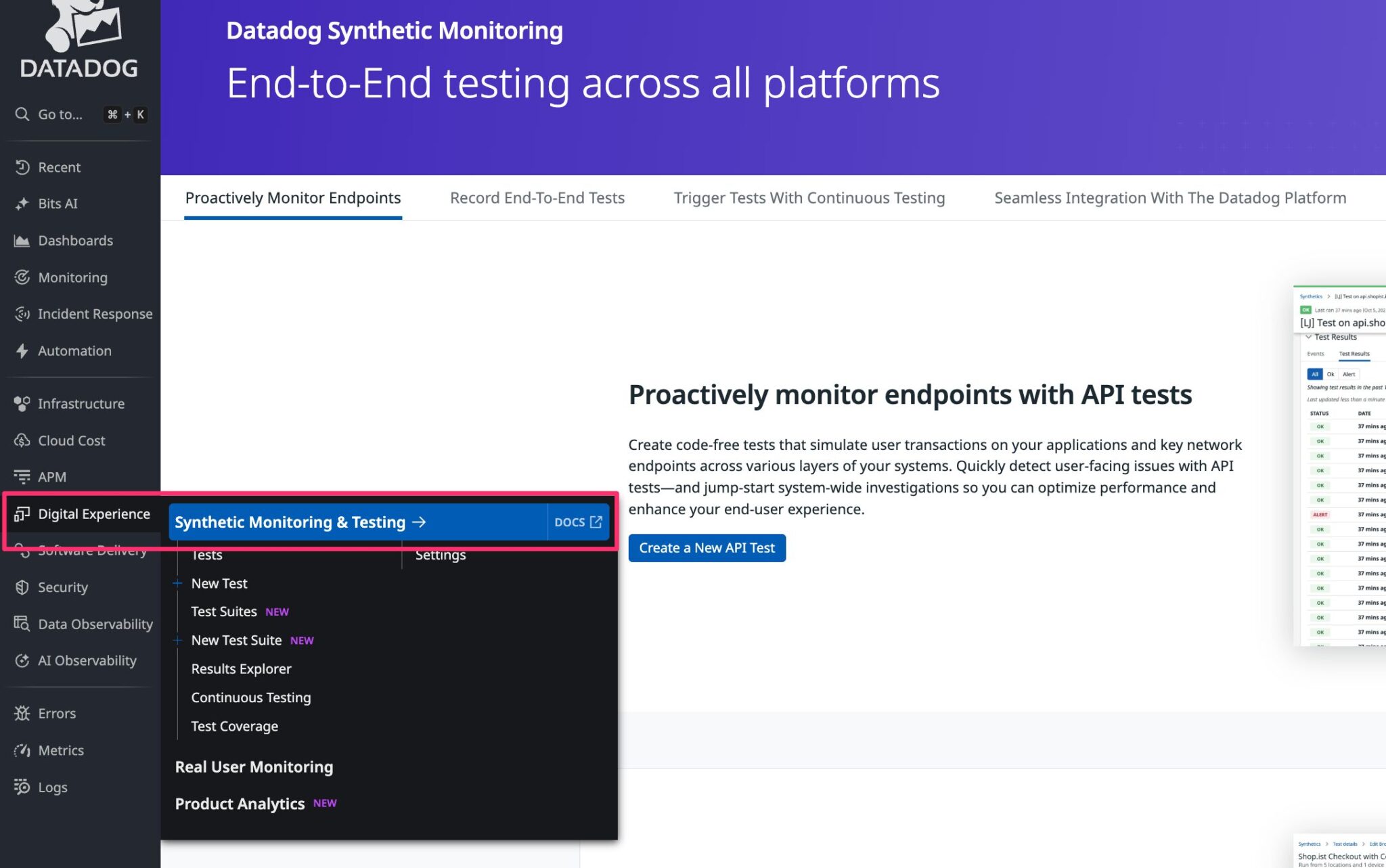 画面付きで解説！Datadog Synthetic Monitoringの基本 | iret.media